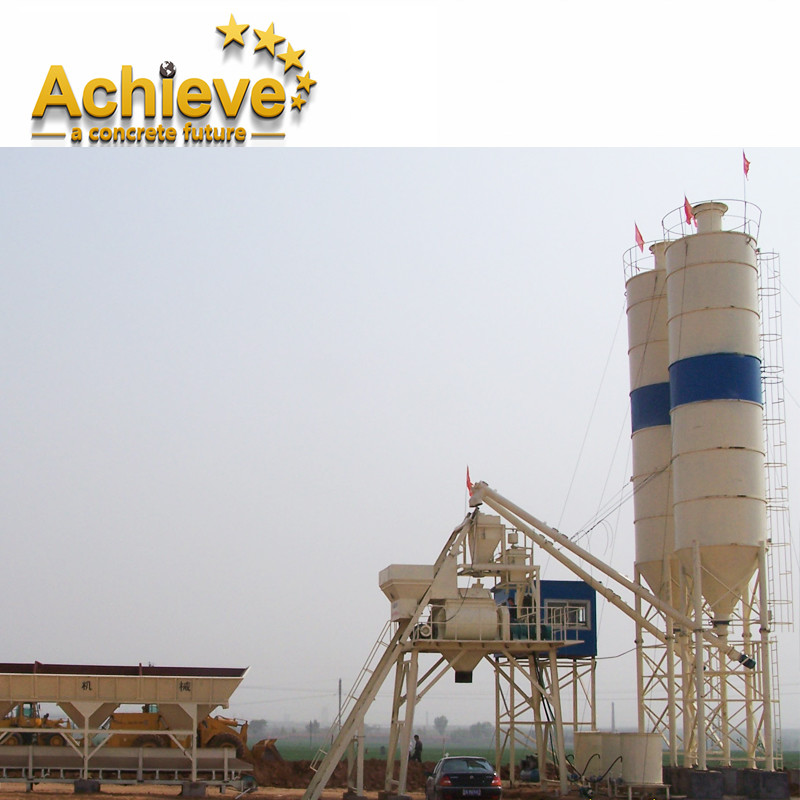 Sistem Batching Plant Beton Siap Pakai JS750 35 CBM Per Jam 3.8m